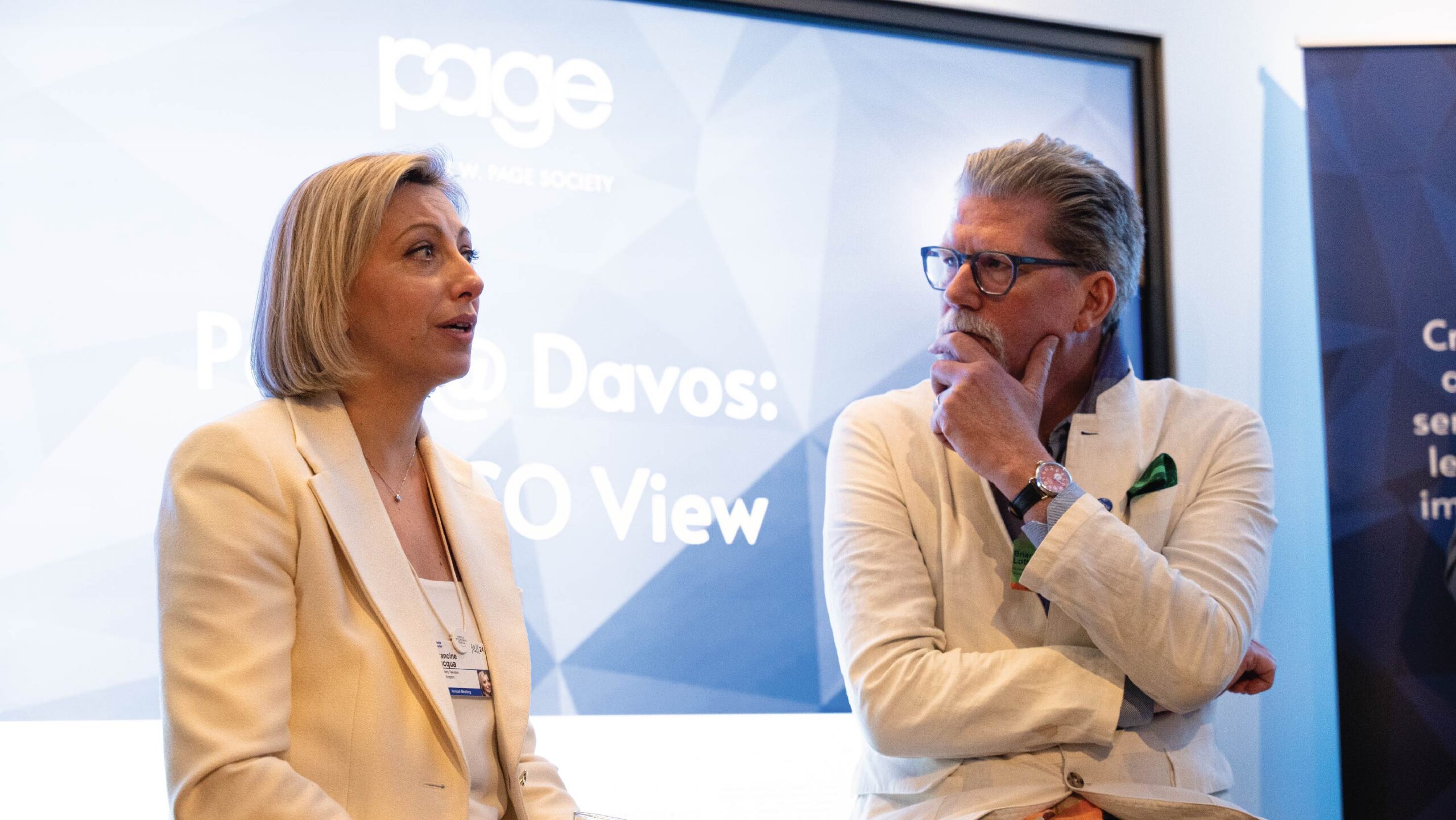 Bloomberg’s Francine Lacqua Shares Predictions at 2024 Page @ Davos ...