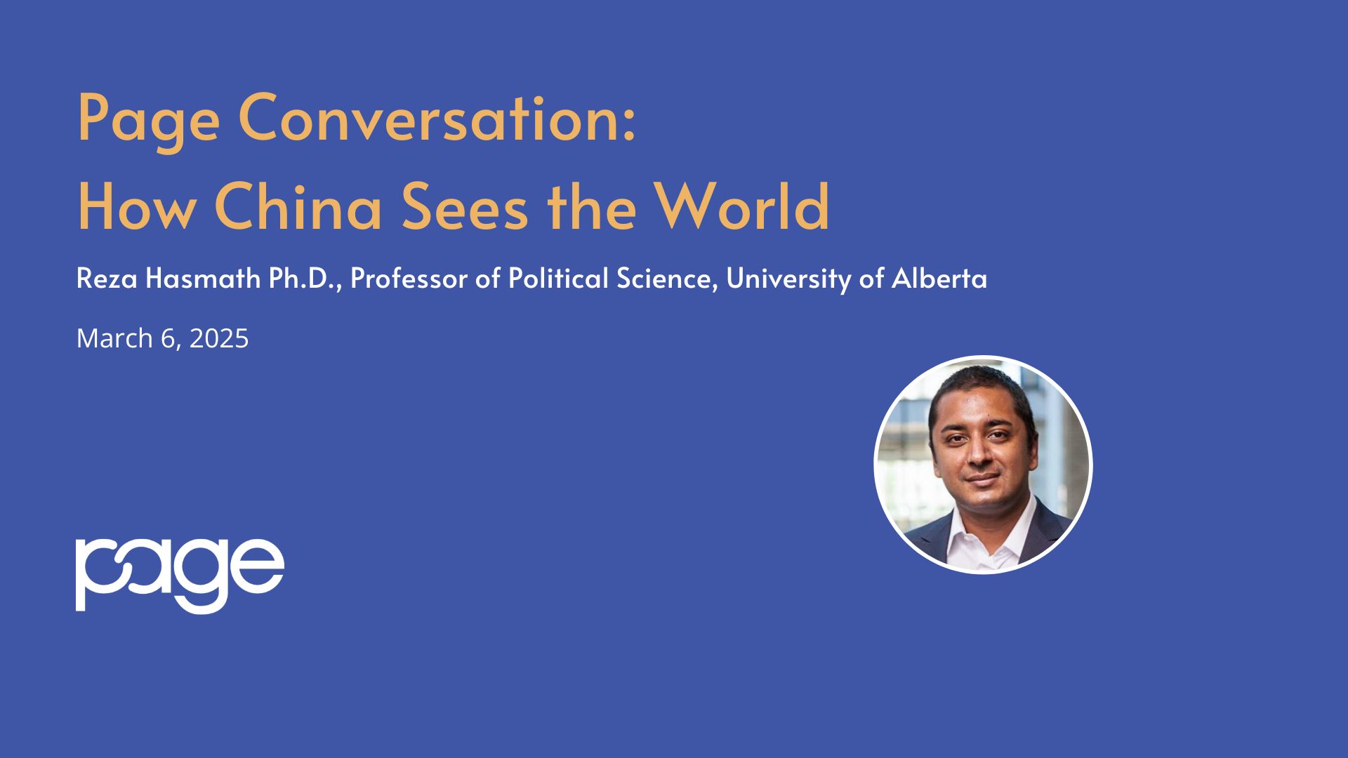 Page Conversation Replay: How China Sees the World - Arthur W. Page Society